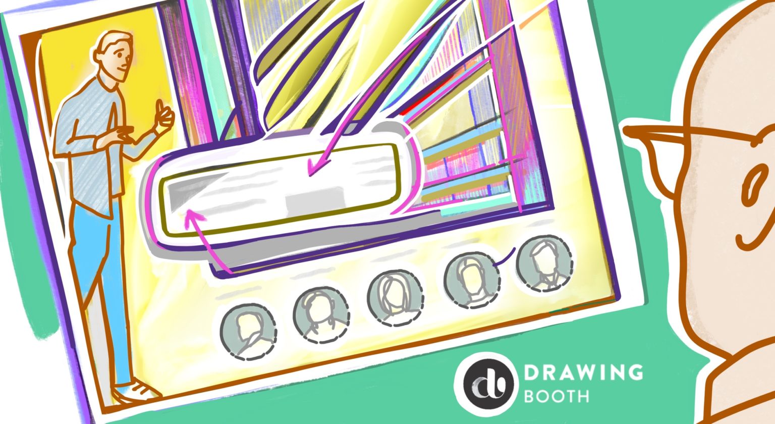 Virtual Offerings | Drawing Booth | Live Sketch Artists for Events ...