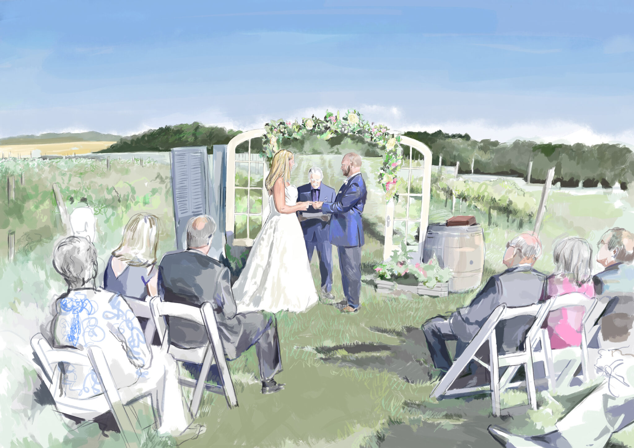 7 Reasons Digital Live Wedding Drawing Adds a Unique Touch to Your ...