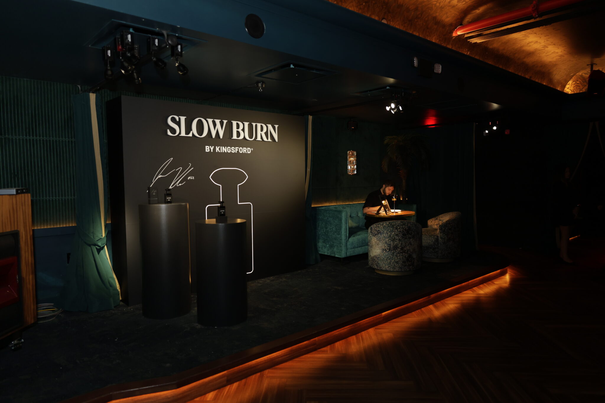 🖤 Charcoal Sketches Bring Brand Storytelling to Life at the Slow Burn ...